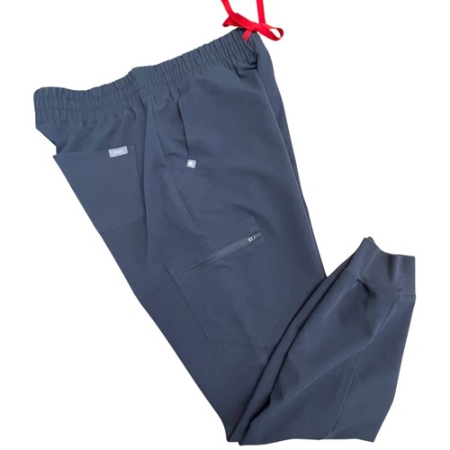 Figs Technical Collection Gray Jogger Scrubs Pants Womens M | eBay