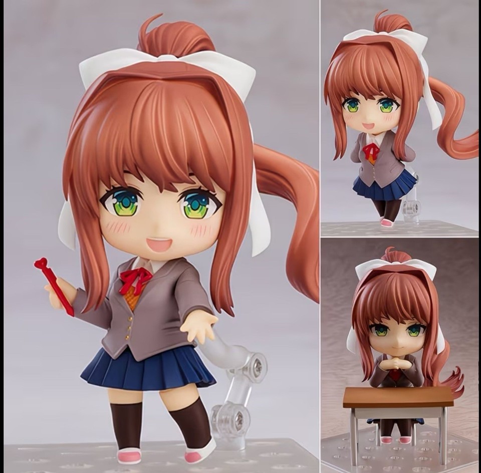 Generic Anime Doki Doki Literature Club Monika Nendoroid 1817 Toys ...