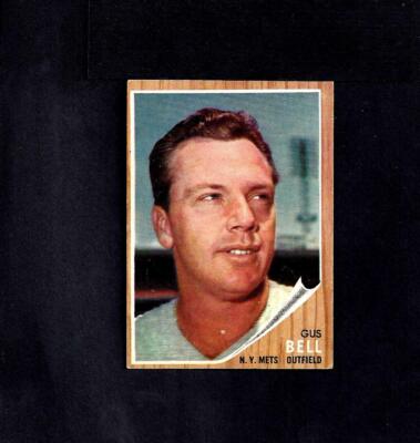 1962 TOPPS #408 GUS BELL-1--METS--NO CREASES--EX | eBay