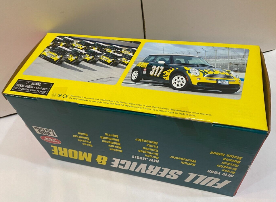 Foxton’s Mini Cooper Green Car 317 Rally 1:18 scale die-cast model ...