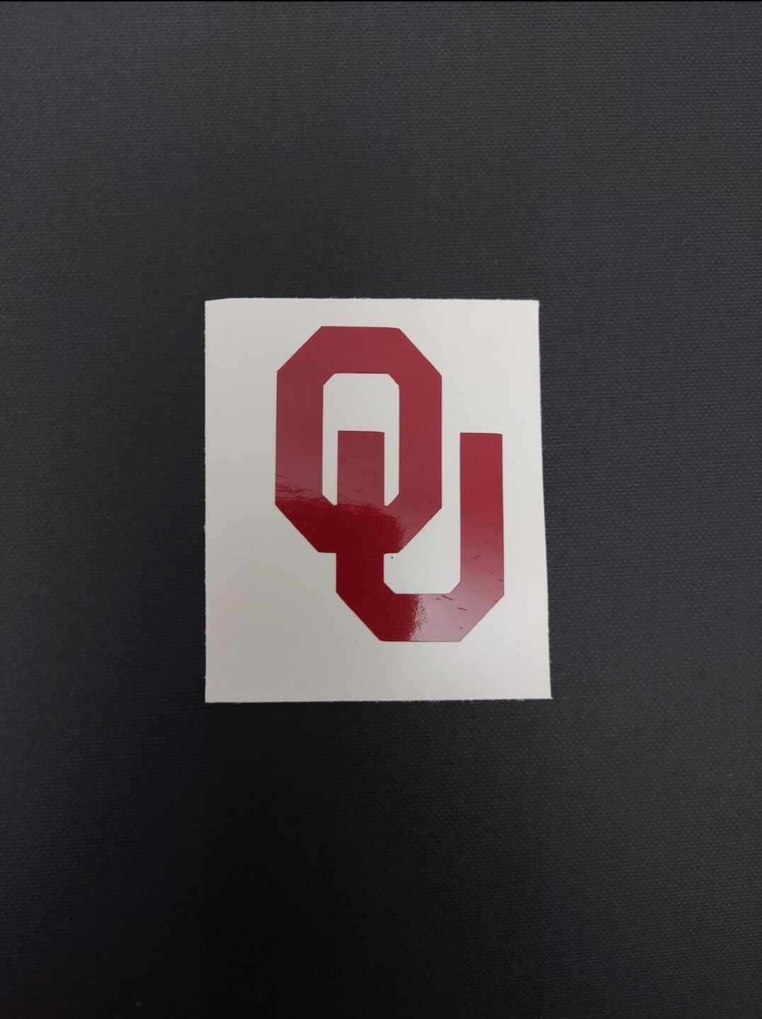 OU University of Oklahoma Boomer Sooner Decal Removable Sticker | eBay
