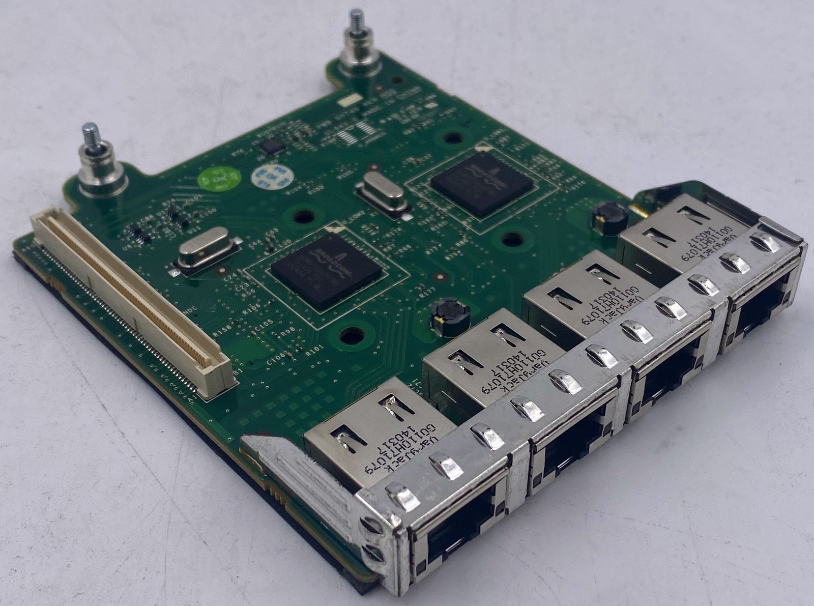 Dell FM487 Broadcom 5720 Quad-Port 1GbE Network Daughter Card | eBay