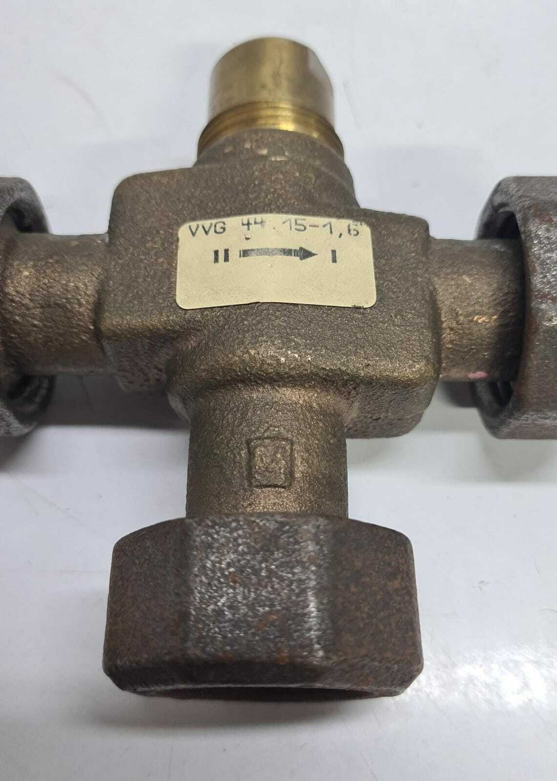 Siemens VVG44.15-1 2-Way Valve A-AB PN16 Rg5 Threaded Water Pipe Valve ...