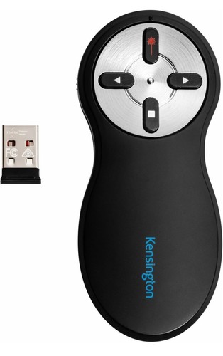 Kensington Wireless Presenter with Red Laser Pointer K33272WW | eBay