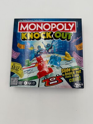 Monopoly Knock Out Edition Board Game: Hasbro, Factory Sealed | eBay