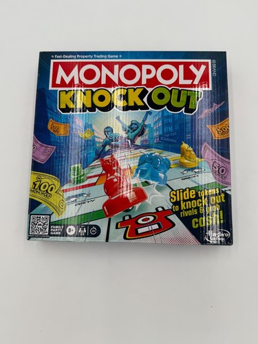 Monopoly Knock Out Edition Board Game: Hasbro, Factory Sealed | eBay