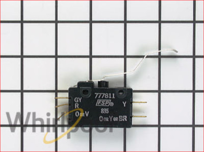 New Genuine OEM Whirlpool Trash Compactor Directional Switch WP777811 ...