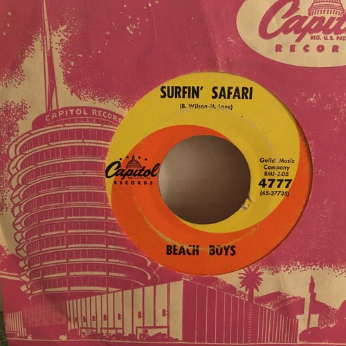 THE BEACH BOYS 7" SURFIN' SAFARI / 409 45 Capitol 1962 | eBay