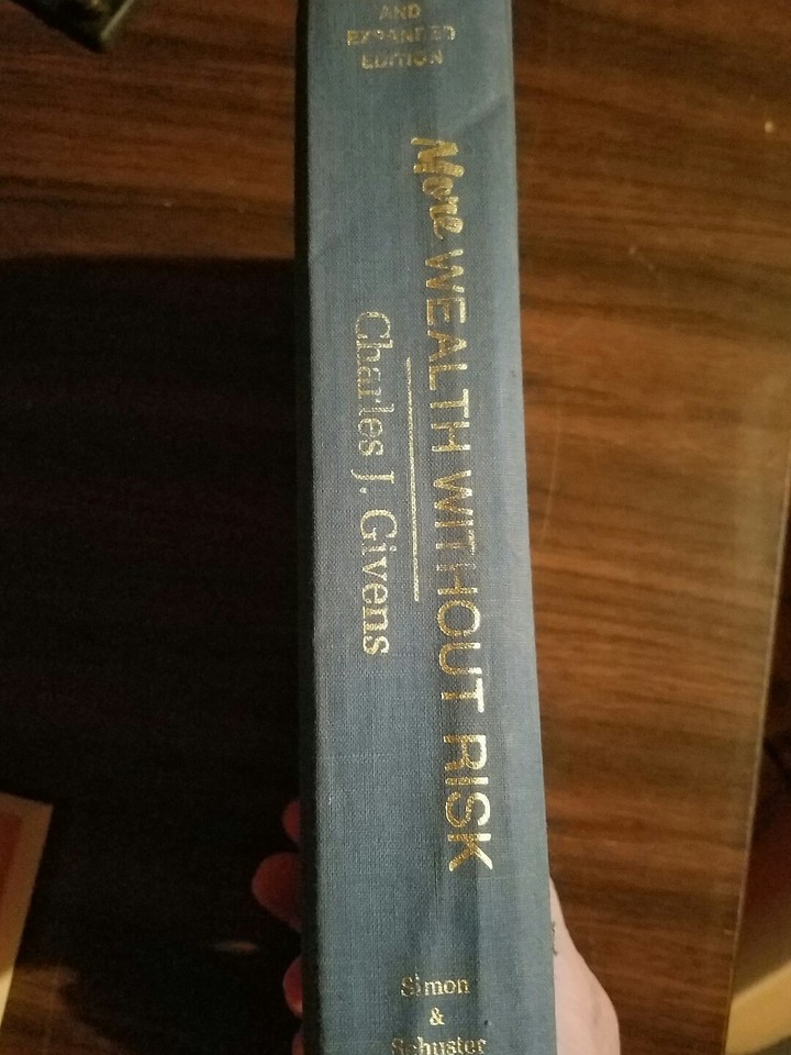 MORE WEALTH WITHOUT RISK HC BOOK BY CHARLES J GIVENS 1991 SIMON ...