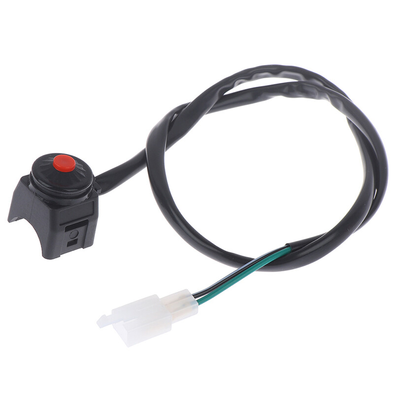 Motorcycle On-Off Switch Push Button ATV Bike 22mm Handlebar Ignition ...