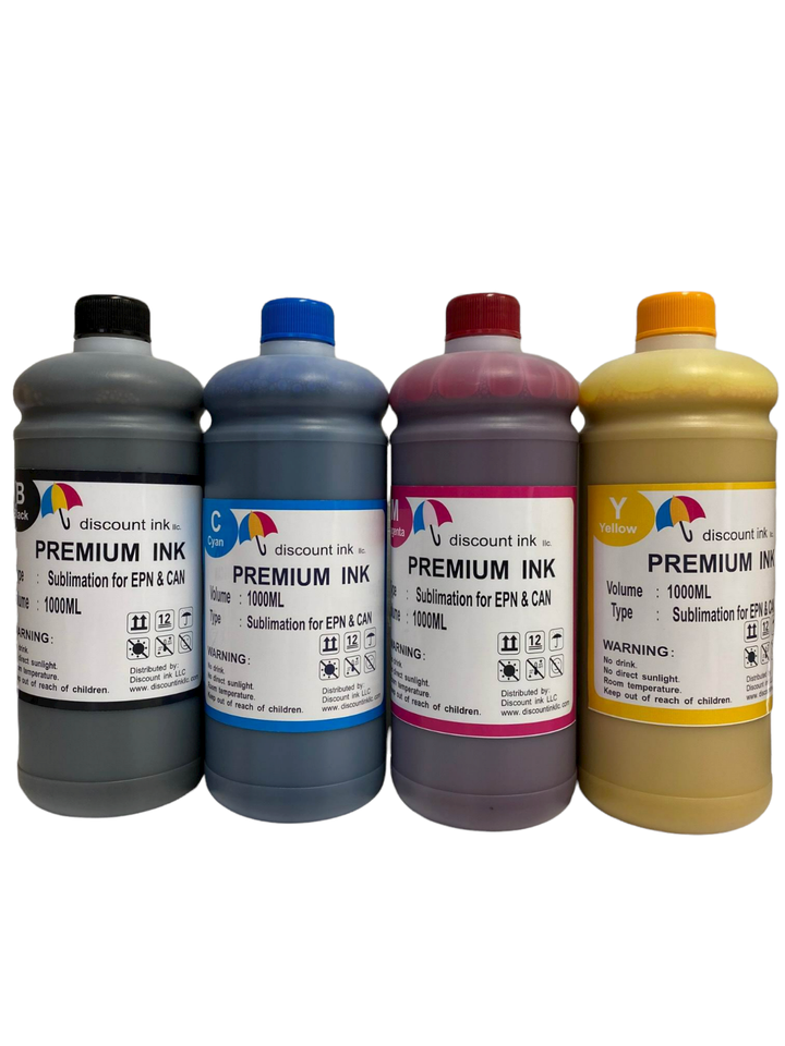 4x1 liter 4000ml Sublimation Ink for Epson DX4 DX5 DX6 head L210 ET ...
