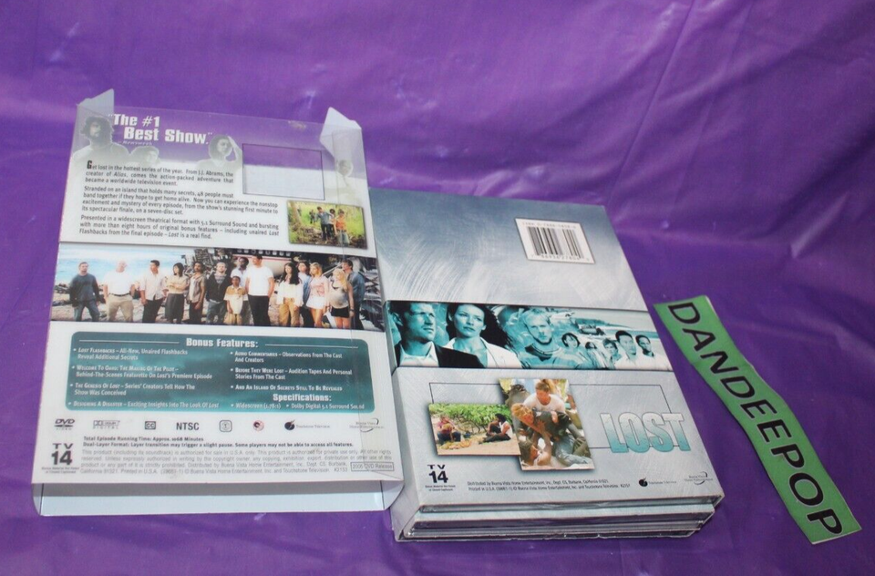 Lost The Complete First Season DVD Television Series Set 786936278040| eBay