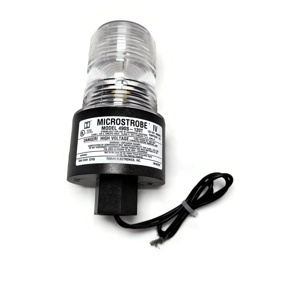 Tomar Microstrobe 490S-120T Strobe Light. White. Made in USA | eBay