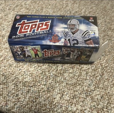 Topps NFL 2015 Complete Football Card Set 500 Cards plus Rookies | eBay
