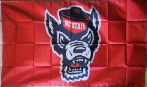 NC State Wolfpack NCAA Football Flag Double Side Print 3x5 Ft W/ Groms ...