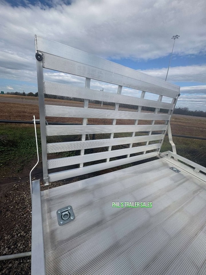 2024 Mission 6.5X14 ALL ALUMINUM Utility Trailer FOLD DOWN GATE ONLY ...