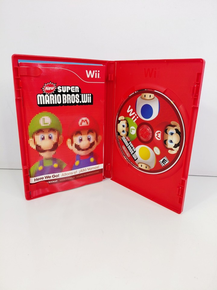 Super Mario Bros. Wii Nintendo Wii Complete With Manual | eBay
