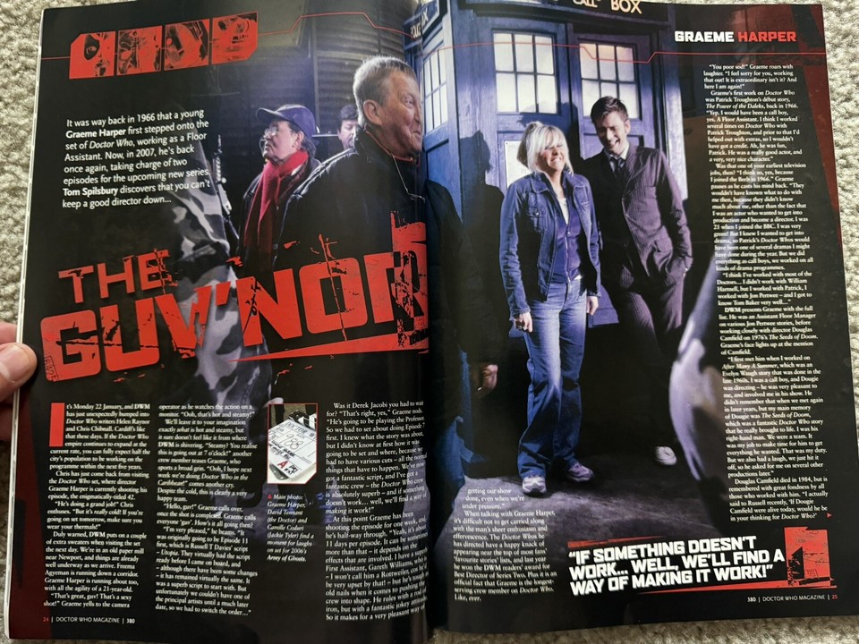 Doctor Who Magazine #380 - Freema Agyeman, David Tennant - 2007 - no cd ...