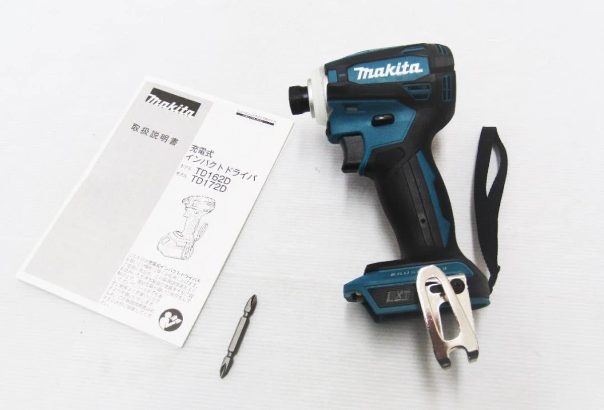 Makita TD172D Impact Driver Blue TD 172 DZ 18V 1/4