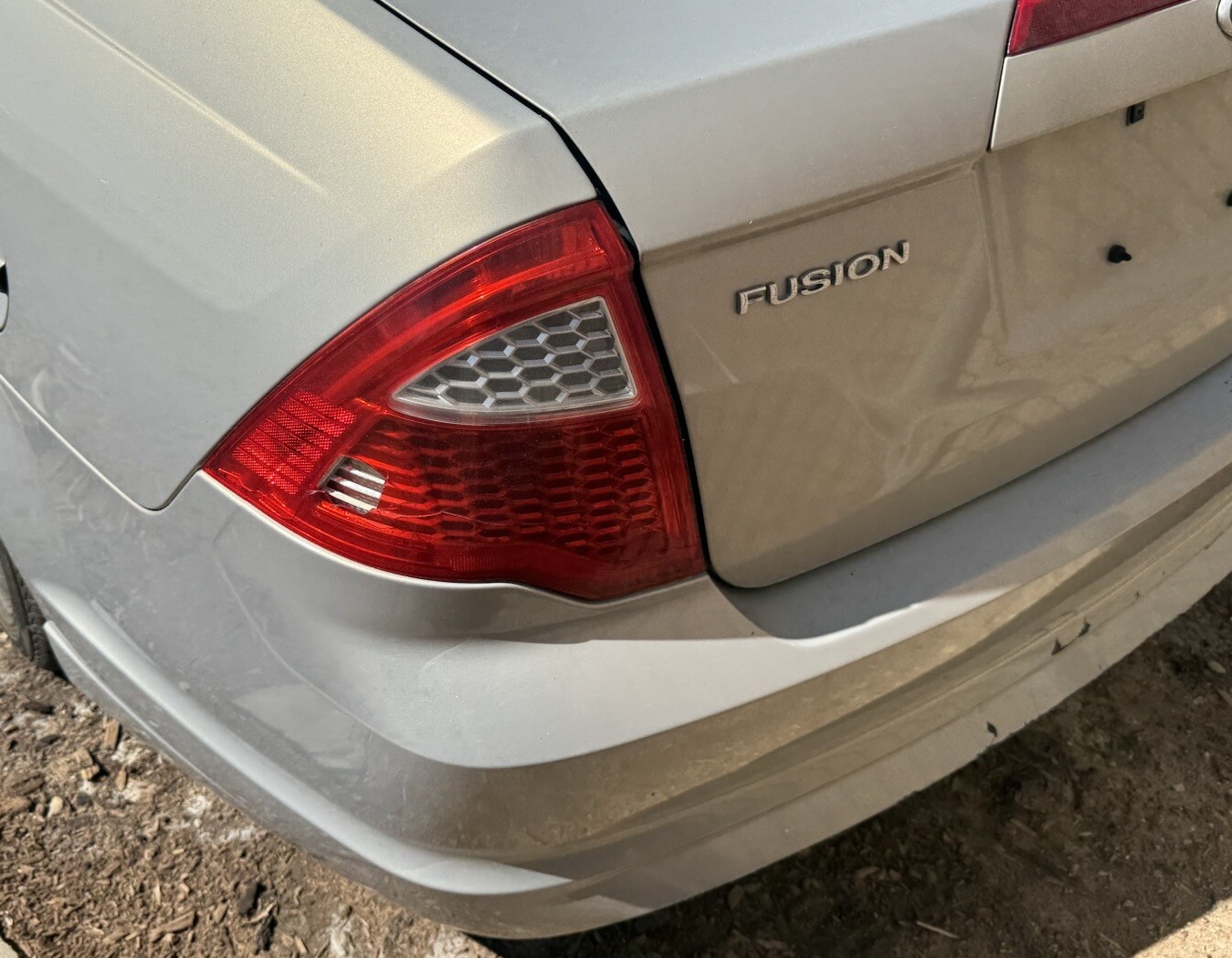 10 11 12 2010 2011 2012 Ford Fusion REAR BUMPER Cover Used OEM | eBay