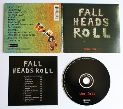 THE FALL Fall Heads Roll CD 2005 Narnack Records MARK E. SMITH Digipak ...