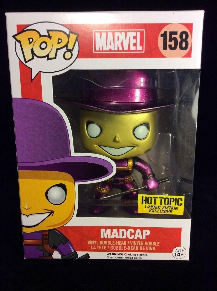 Funko Pop! Vinyl: Marvel - Madcap (Madcap) (Indigo) (Chase) - Hot Topic ...