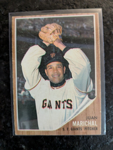 1962 Topps Baseball JUAN MARICHAL #505 San Francisco GIANTS No Creases ...