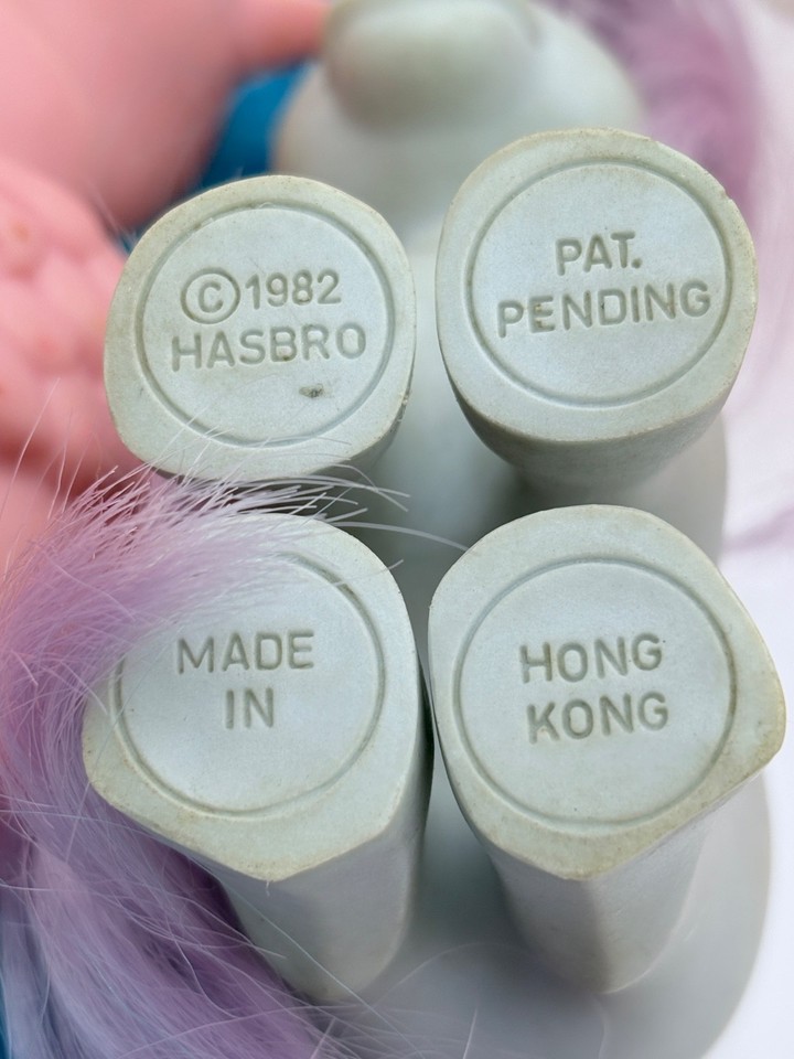 Vintage G1 1980s My Little Pony MLP Lot of 8 Ponies & Pegasi's Dated ...