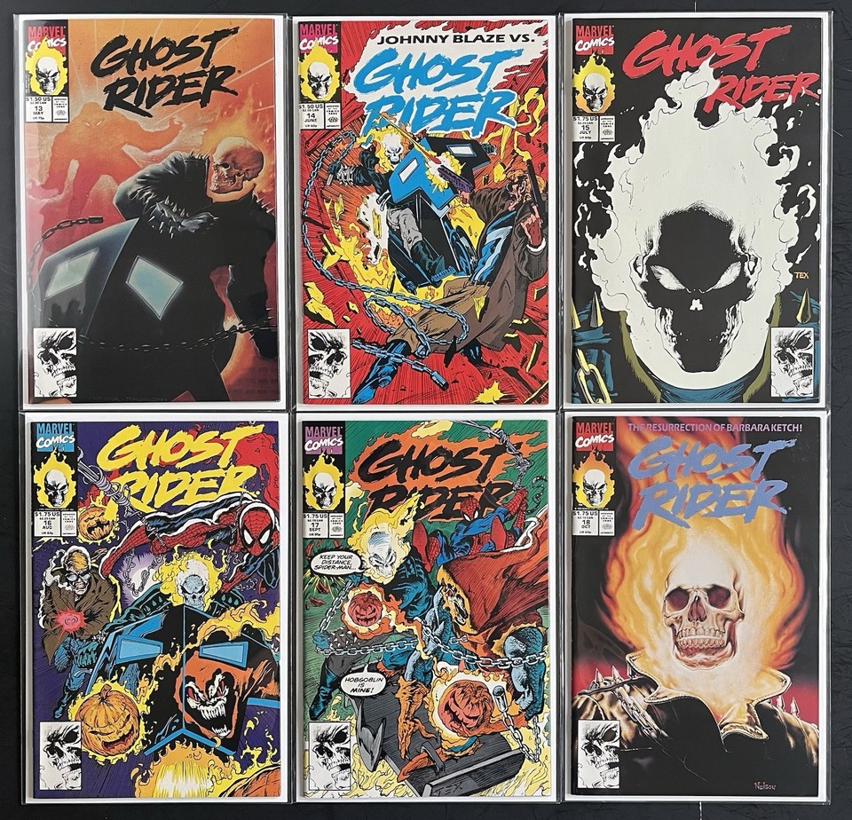 Ghost Rider (1990) NM #1 - 65 FULL RUN + Annual #1 Marvel Comics Danny ...