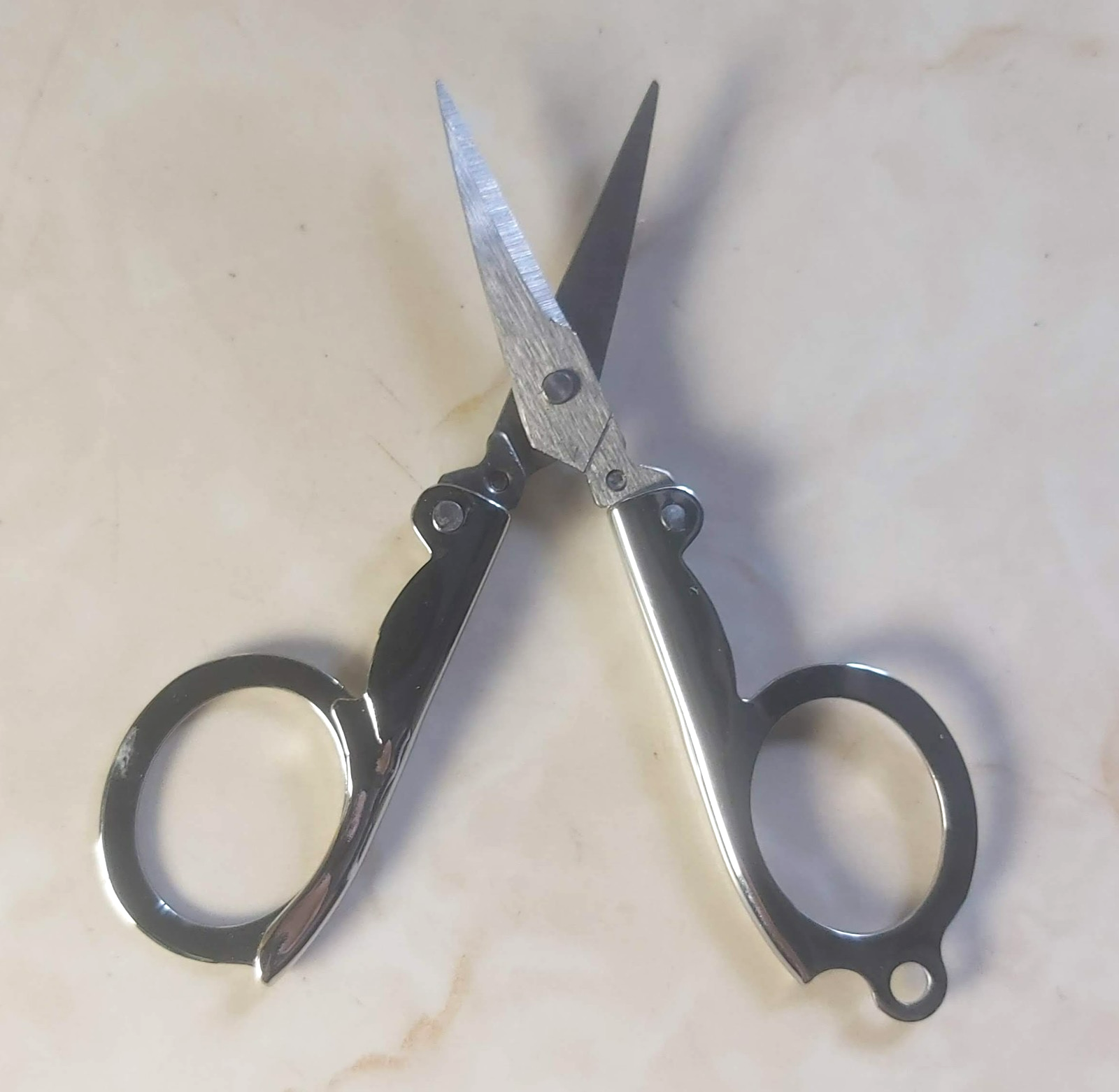 2 Pairs Of Folding Camping Fishing Scissors | eBay UK