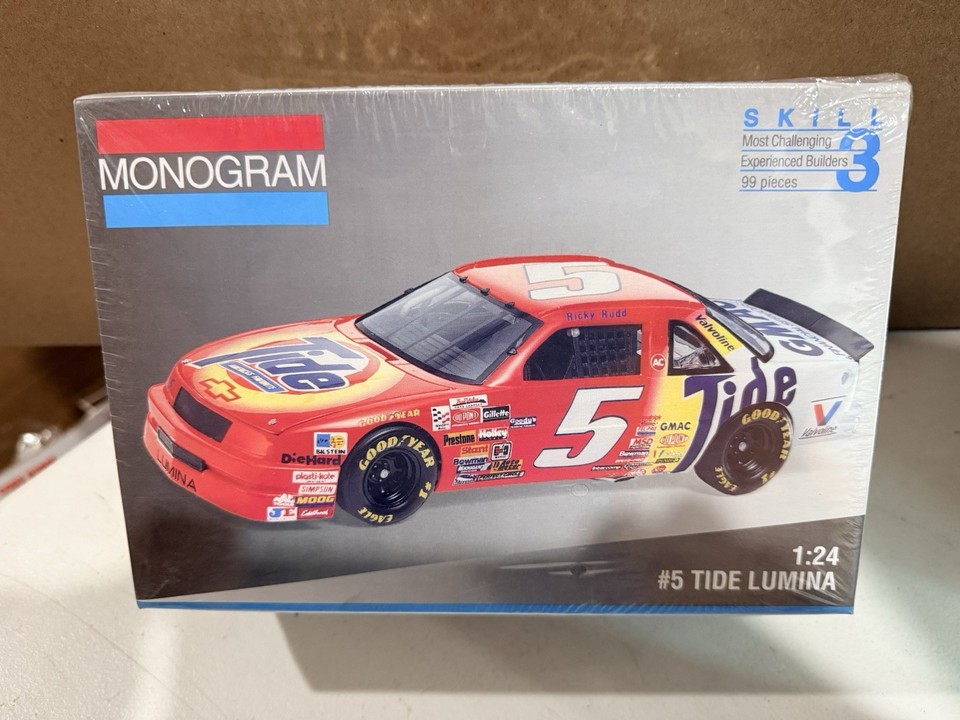 Revell Monogram 1993 Ricky Rudd Tide Lumina NASCAR 1/24 Scale | eBay