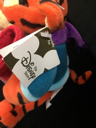 DISNEY STORE TIGGER TAG 8" Plush STOCKINGYou Can Fill W/ Anything Candy ...