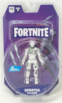 FORTNITE SCRATCH Solo Mode Action Figure 4” Jazwares Core Pack FNT0603 ...