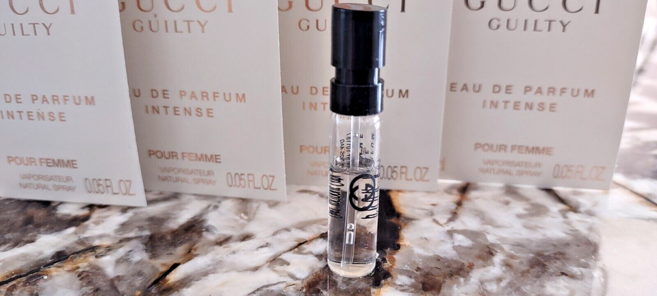 4 x GUCCI GUILTY INTENSE Parfum Pour Femme Women Perfume Fragrance ...