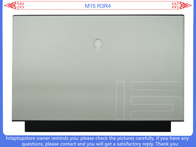 New For Dell Alienware M15 R3 R4 LCD Back Cover Non-Touch A Shell White ...