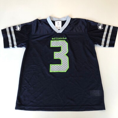 Seattle Seahawks NFL Team Apparel Wilson #3 Size Youth Large | eBay
