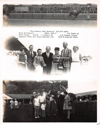 '69 Horse Racing RIVER DOWNS Cincinnati 8.5x11 Photograph Coatney "Bill ...