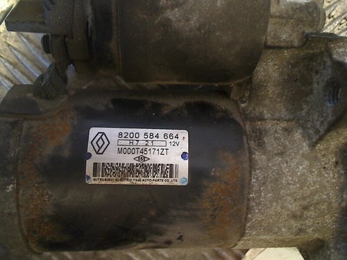 MOTORINO D'AVVIAMENTO Dacia Logan MCV (KS) Combi 1.6 (K7M-710) 2008 ...