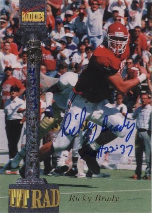1994 Signature Rookies Tetrad Rickey Brady #2 for sale | eBay