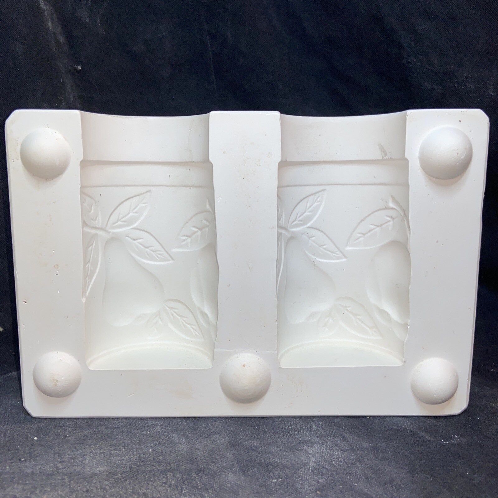 Cramer 191 Ceramic Slip Mold Fruit Grape Pear Drinking Glasses | eBay