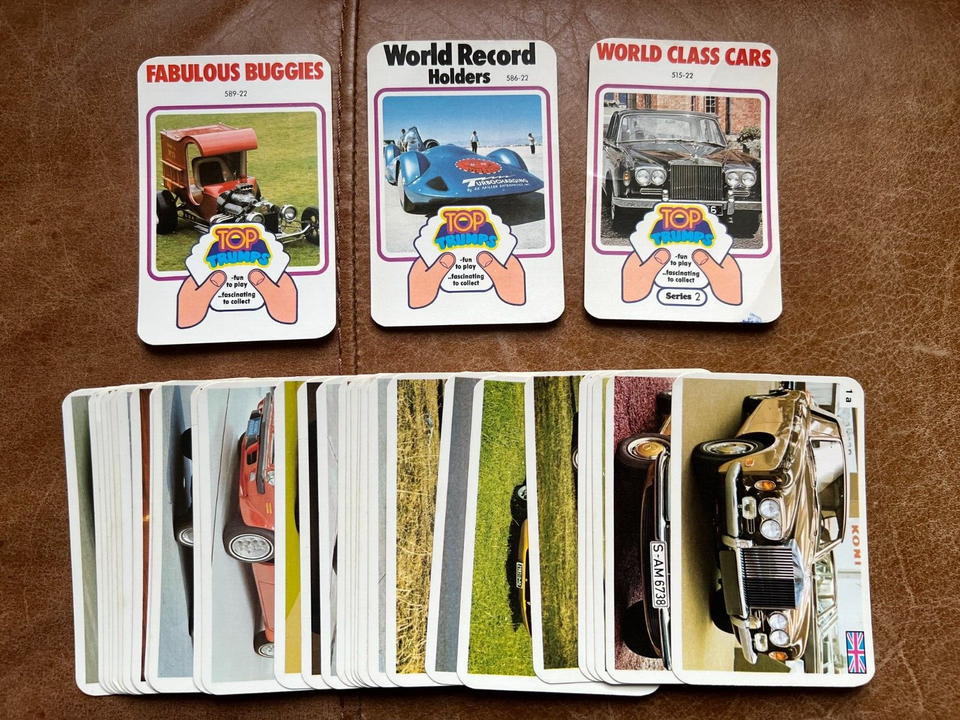 VINTAGE TOP TRUMPS Cards Super Condition You Choose - GREAT GIFT FOR ...