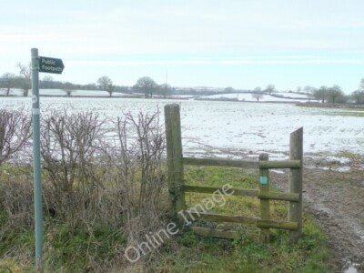 Photo 6x4 View to Marcle Ridge Much Marcle The footpath heads north ...