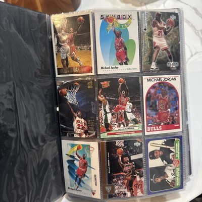 Michael Jordan Kobe Bryant LeBron James NBA Binder card Lot | eBay
