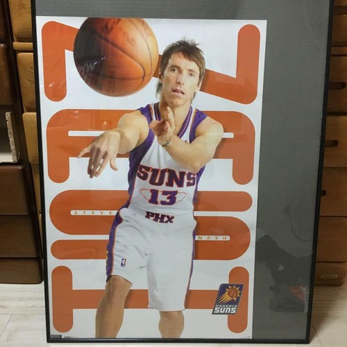 m10 Poster Steve Nash with Frame (Unused) Japan Anime Game Collector ...