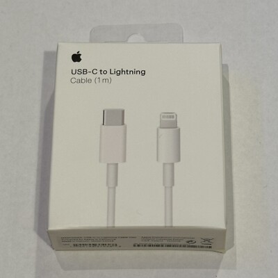 Apple USB-C to Lightning Cable (1m) A2249, MXOK2ZM/A | eBay UK