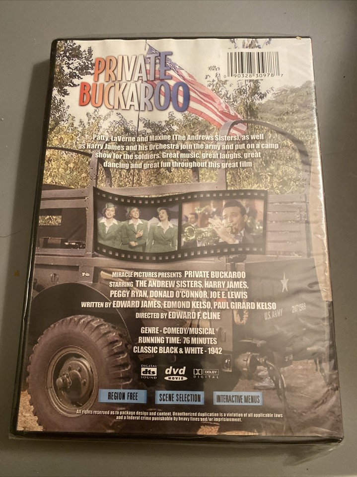 Private Buckaroo: Even The Keeps Are Jivin’! (DVD, 2006) NEW SEALED ...