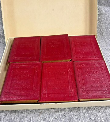Little Leather Library Books 25 Vintage Antique 1920-24 England DS43 | eBay