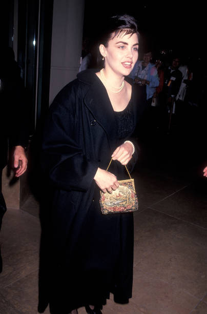 Actress Sherilyn Fenn at the 43rd Writers Guild of America Awa- 1991 ...