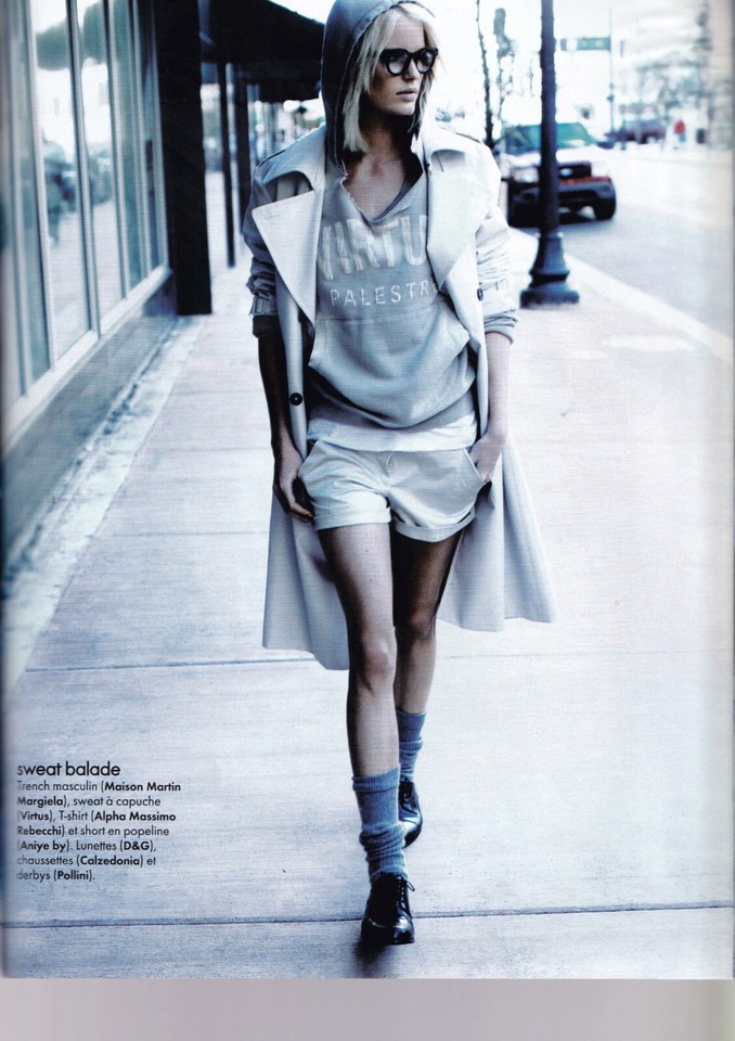 ELLE FRANCE 2010 KRISTEN GUESS MODEL EMILY DIDONATO VICTORIA"S SECRET ...