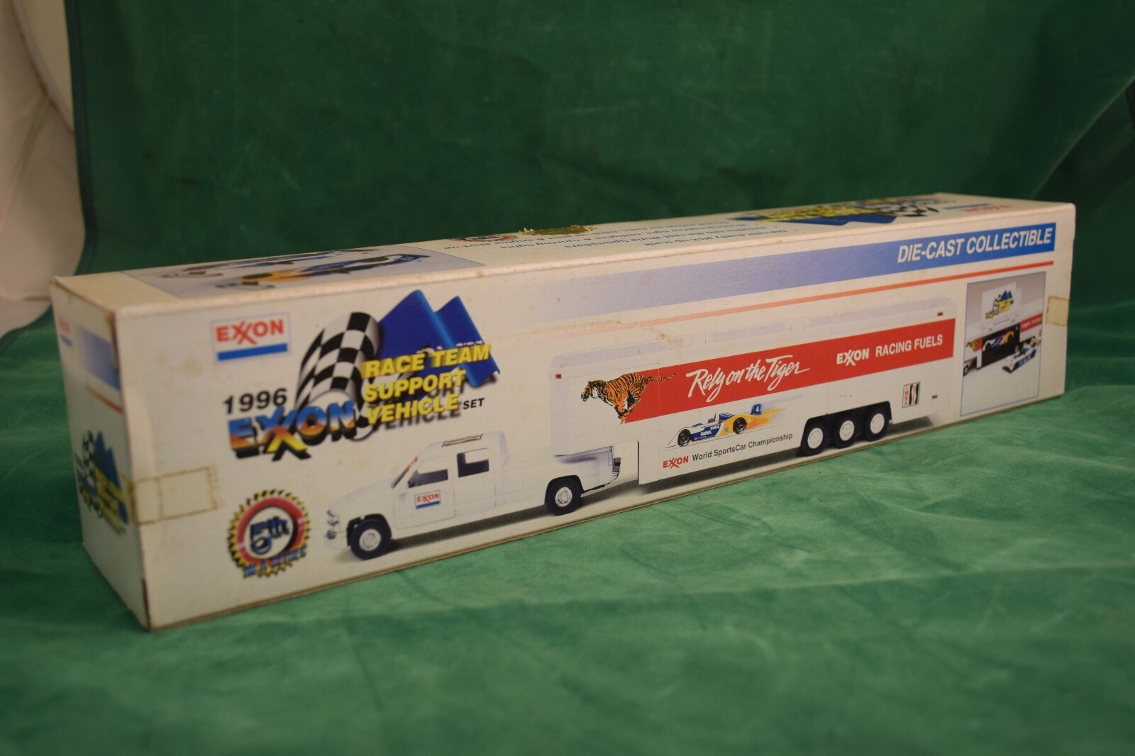 New in Box 1996 Exxon Race Team Support Vehicle Model Car Toy | eBay